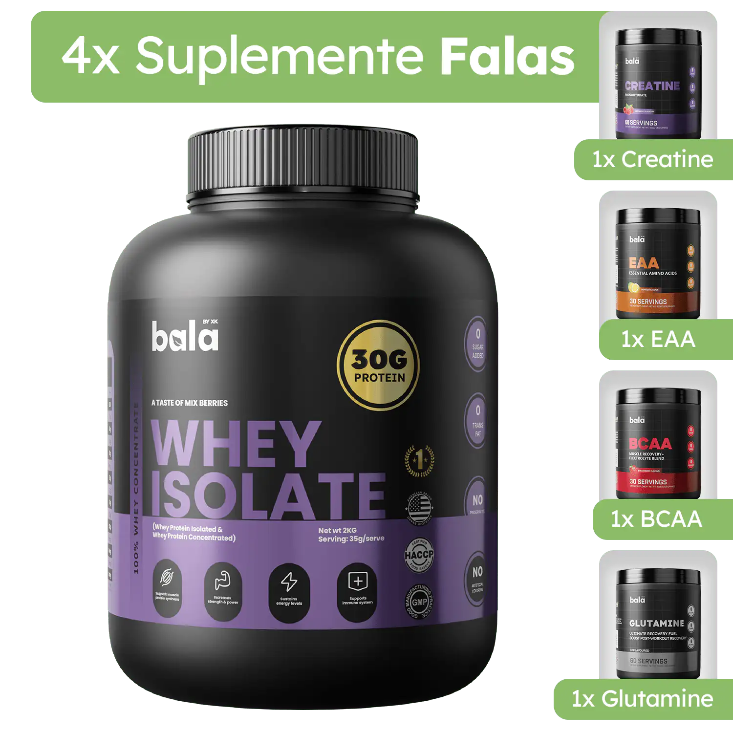 Iso Whey Protein – Mix Fruta Mali - Bala Nutritions
